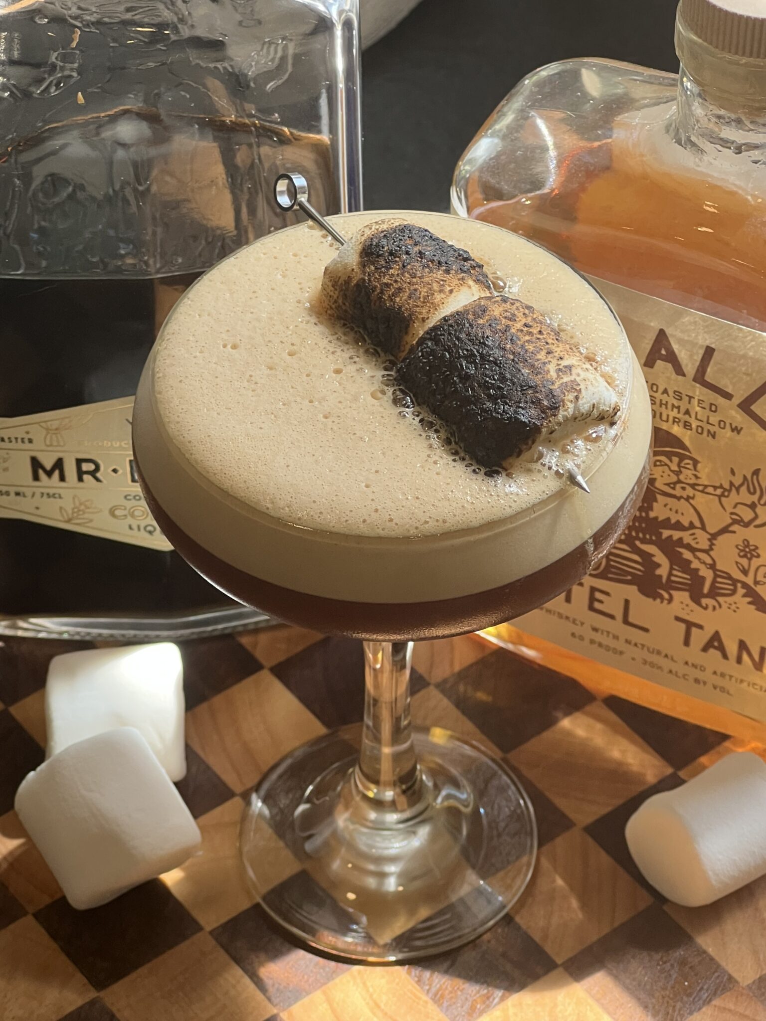 Toasted Marshmallow Espresso Martini - Colette's Cocktails
